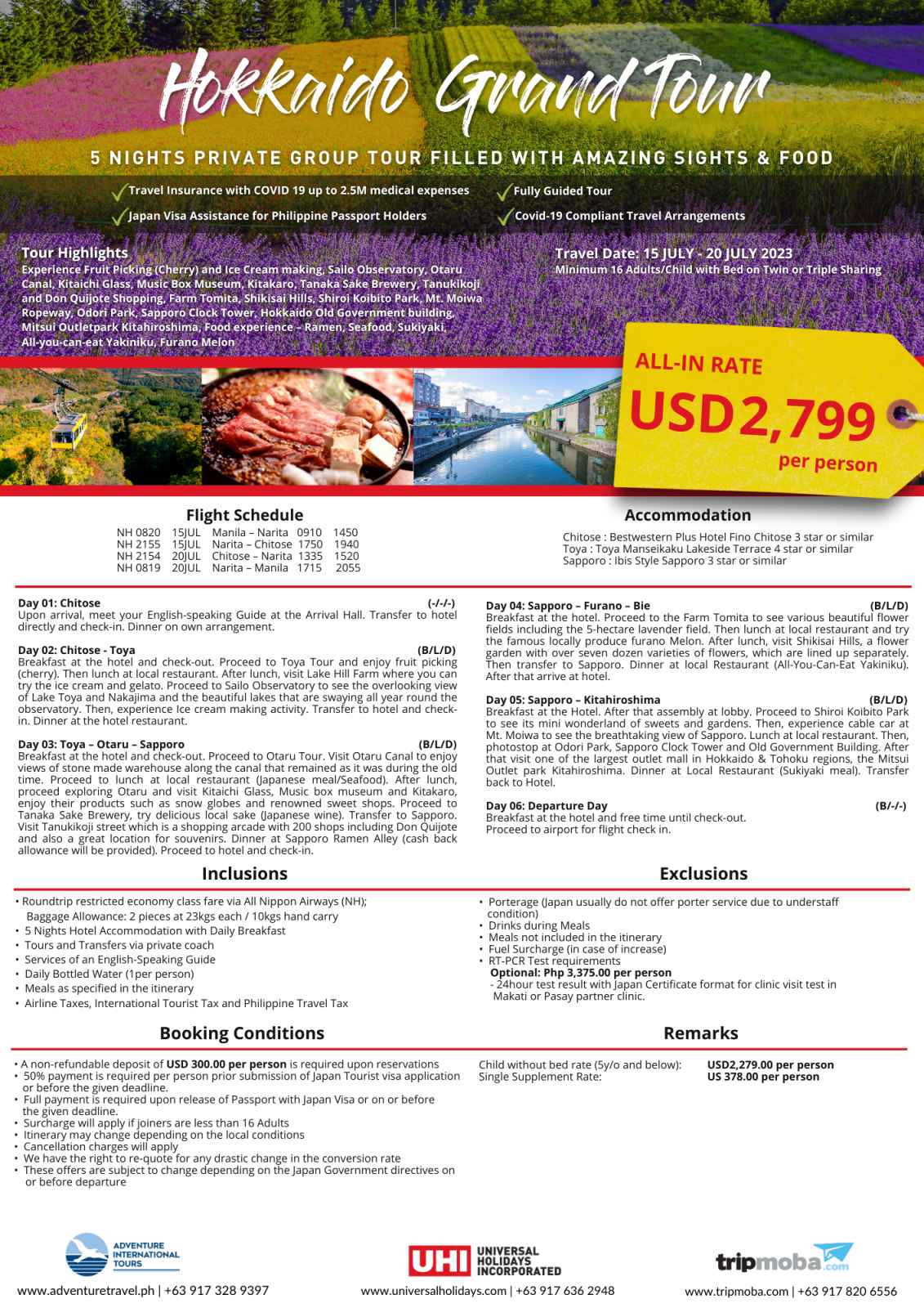 Hokkaido Grand Tour | UHI